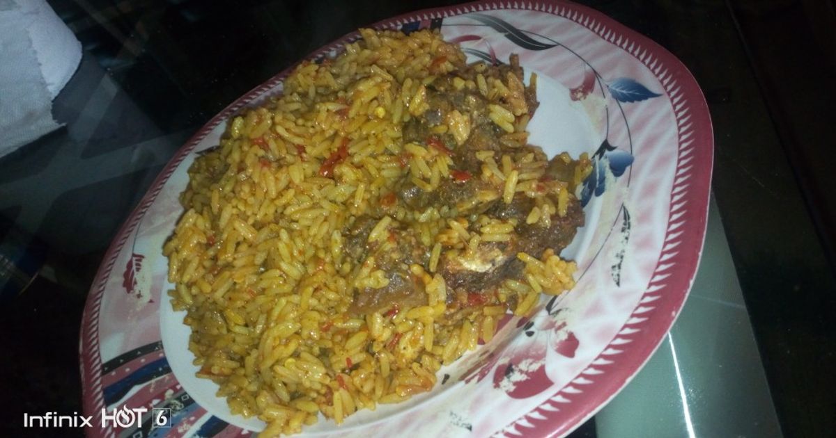 Jollof Rice Recipe by Afreeda's_Bakery - Cookpad
