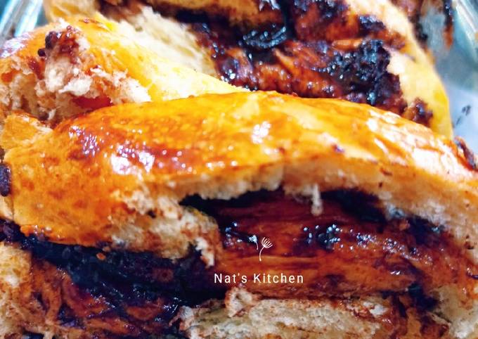 Resep Roti Kepang Coklat Ovaltine oleh Natalia Soelaeman - Cookpad