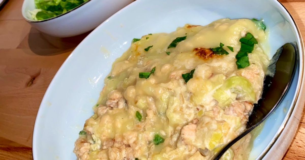 Salmon & Wild Garlic Parmentier Recipe By Soö D S