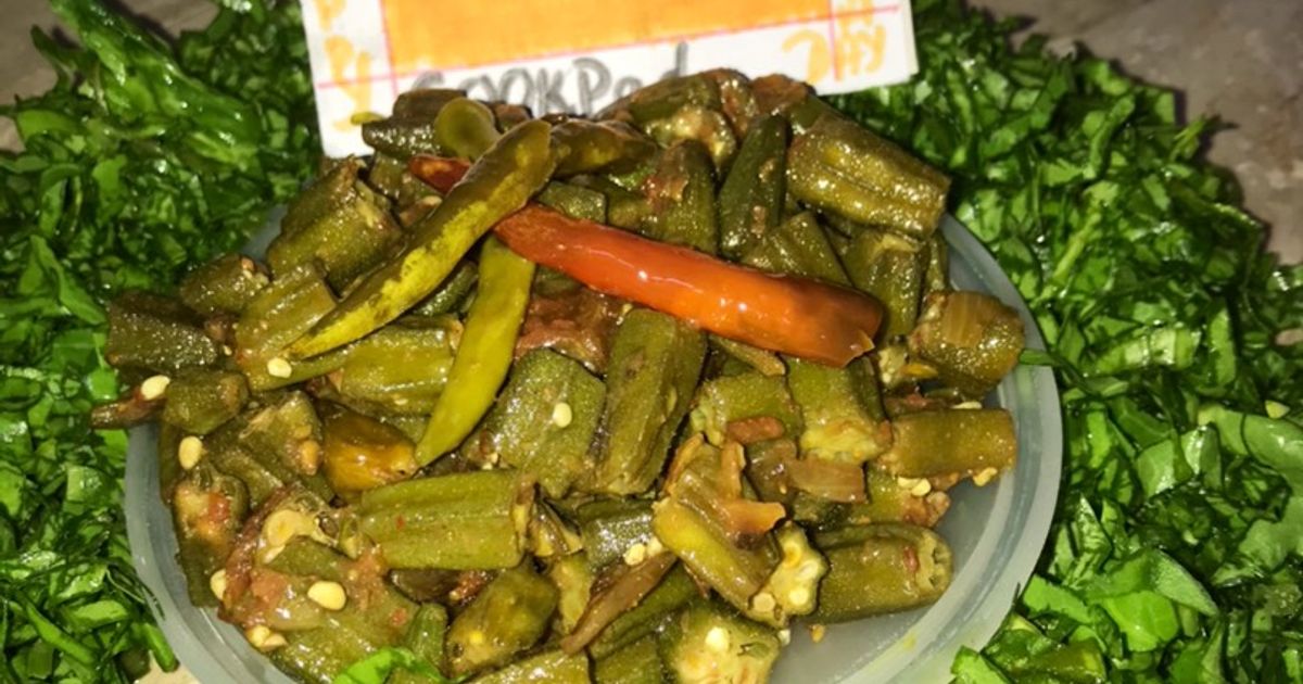 Bhoni Bhindi Recipe by Shazi Mudabbir - Cookpad