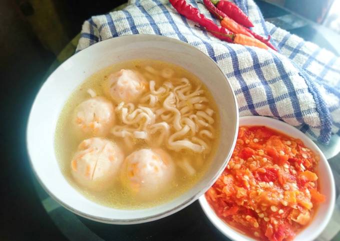 Resep Kuah bakso ikan udang oleh Mama Kila - Cookpad