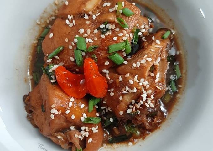 Resep Ayam Kecap Saos Inggris oleh Florensia Wenda - Cookpad