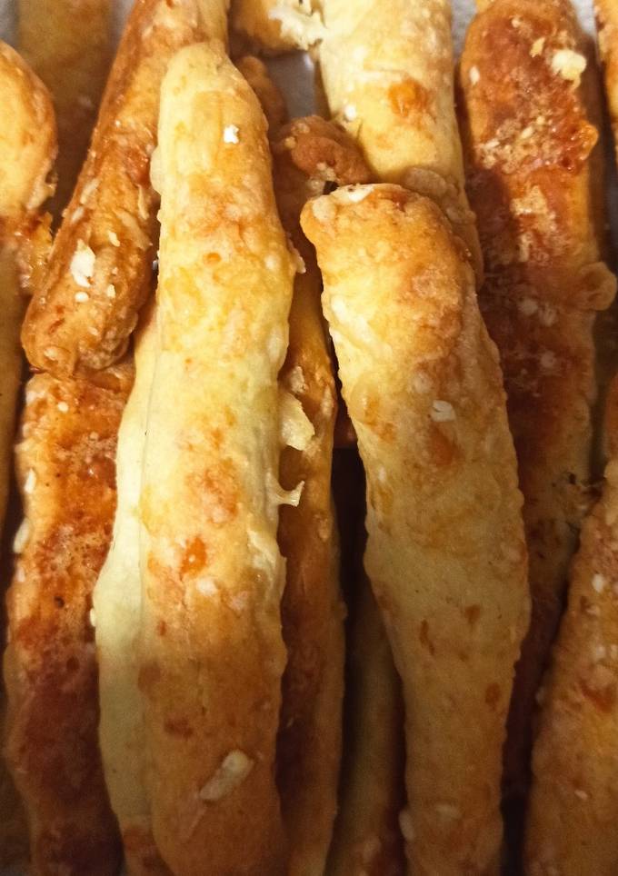 Bâton salè (Μπατόν σαλέ - Κριτσίνια παρμεζάνας) Συνταγή από τον/την ...