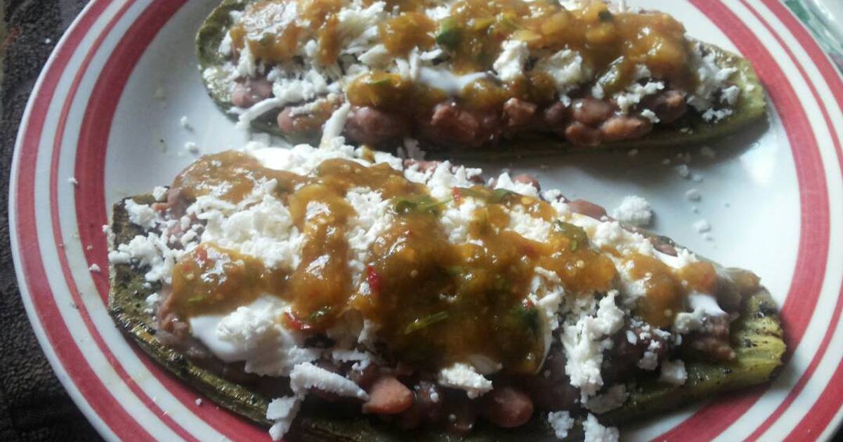 Huaraches con nopal Receta de Estrella Dominik- Cookpad