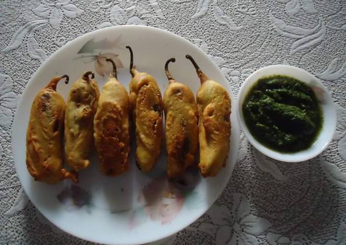 Mirchi vada Recipe by Meena Parajuli - Cookpad