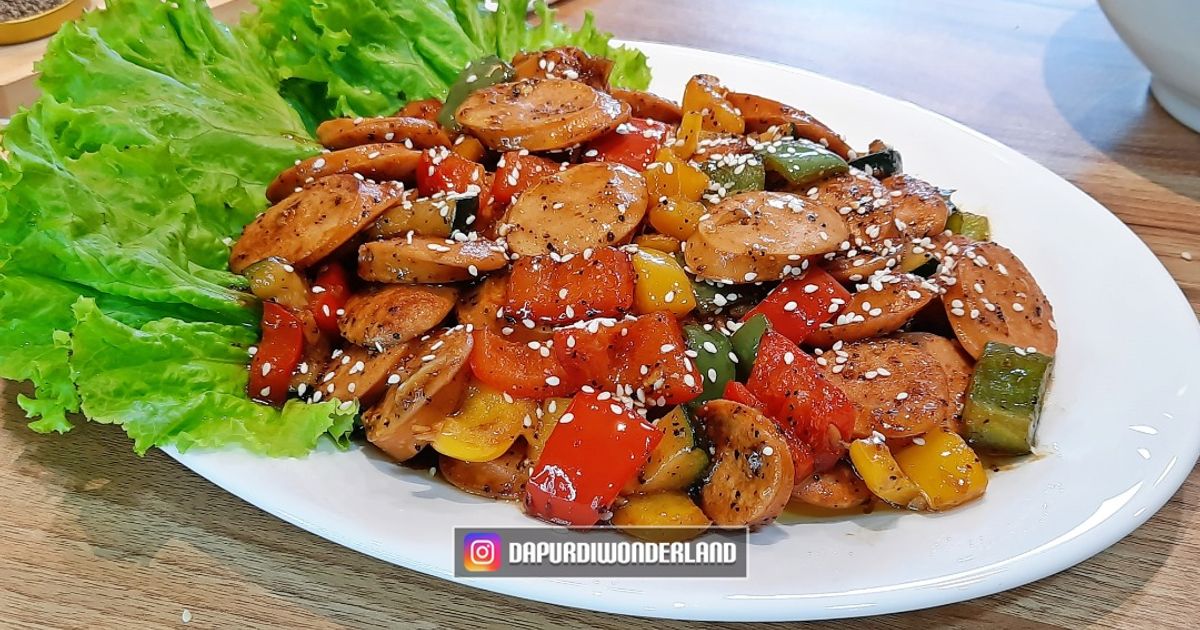 Resep Sosis Lada Hitam oleh Timothy Fox / Home Cooking Wonderland - Cookpad
