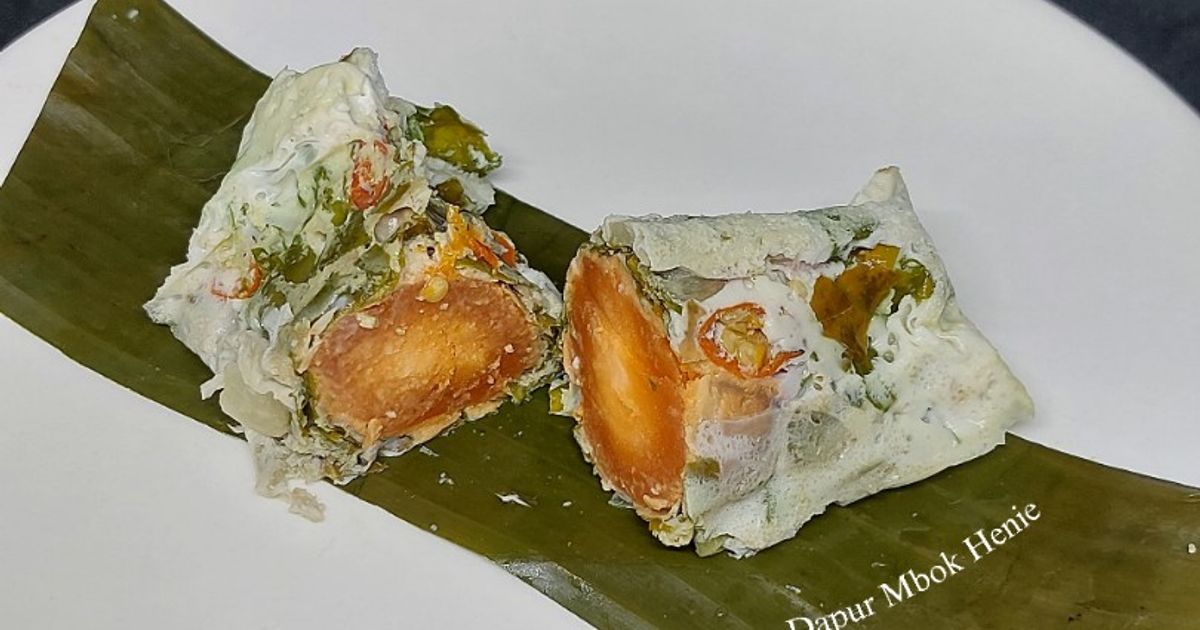 Resep botok jawa daun melinjo rumahan enak dan mudah - Cookpad