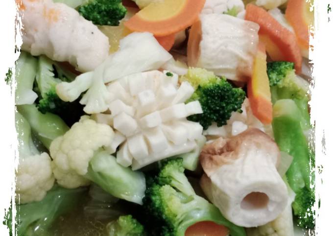 Resep Cah Brokoli Wortel with mix bakso ikan oleh Anha DyGta Arsyandi ...
