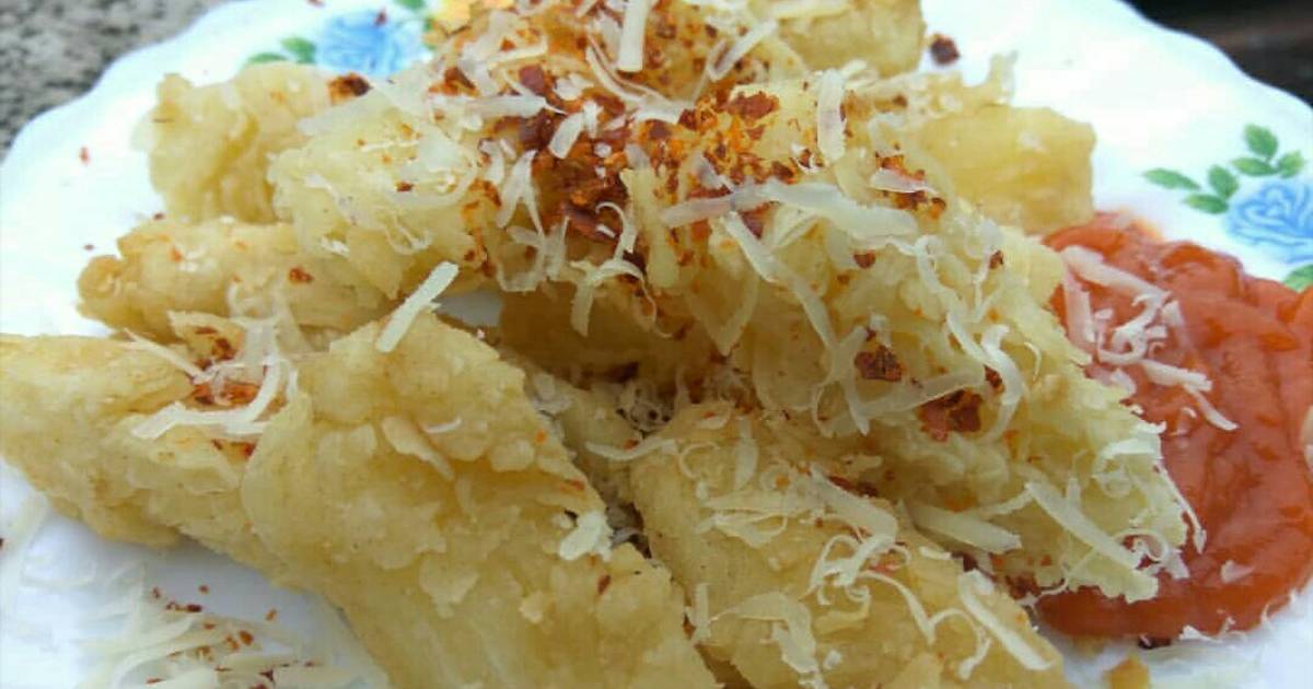 22 resep singkong parut goreng pedas crispy enak dan mudah - Cookpad