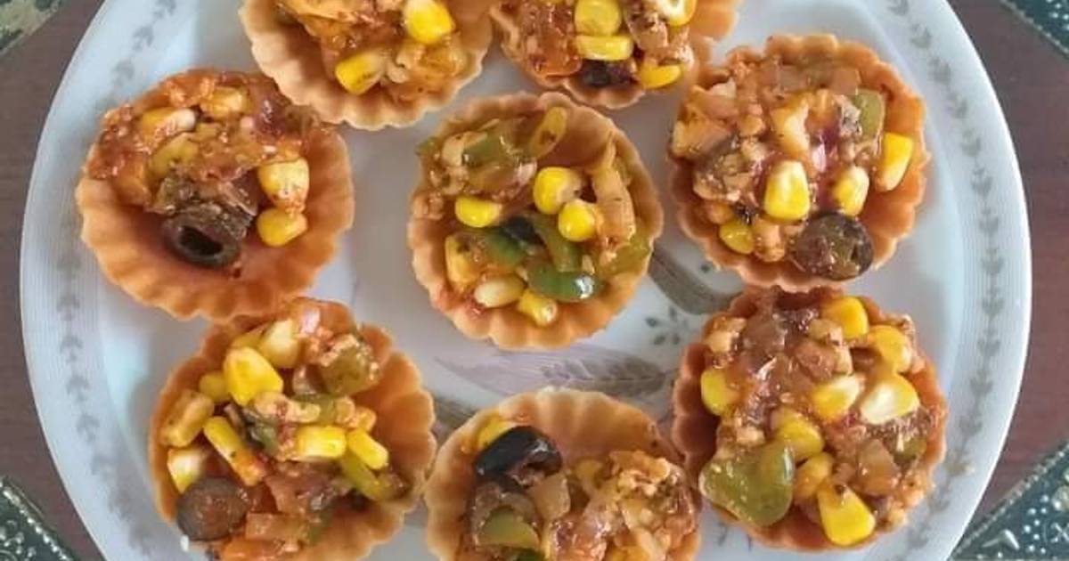 Canapes chaat Recipe by Maya's Recipe's - Cookpad