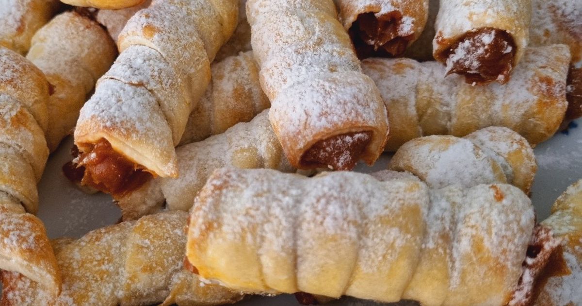 Cañoncitos De Dulce De Leche Express Recipe by Verónica ️ - Cookpad
