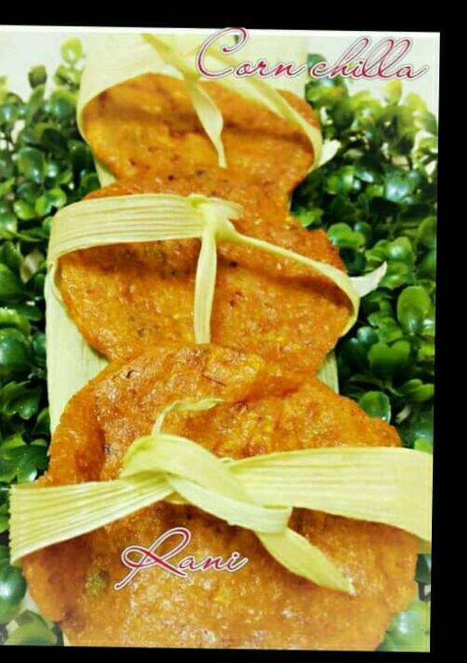 #Monsoon Corn chilla Recipe by Rani Soni - Cookpad