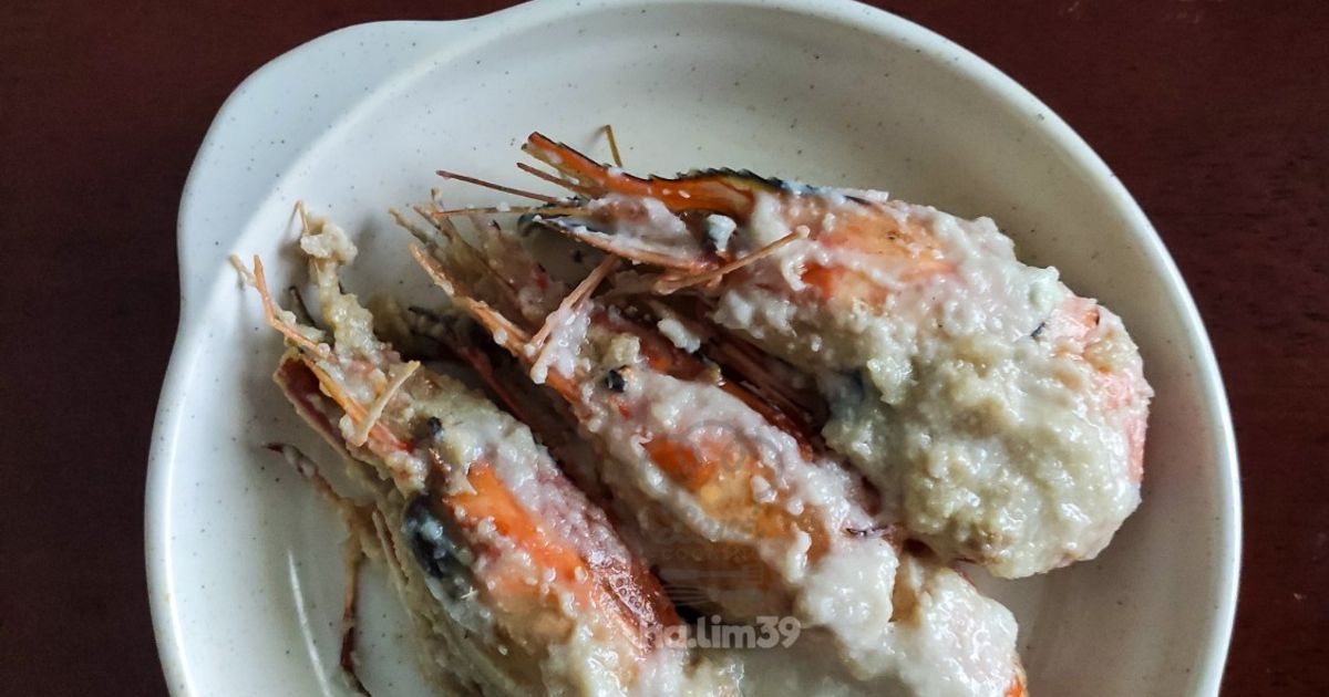 Resipi Udang Galah Masak Percik Putih oleh ha.lim39 - Cookpad