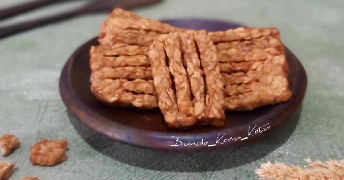 Resep Tempe Renyah Tanpa Tepung oleh Bunda_Kanugrahan - Cookpad