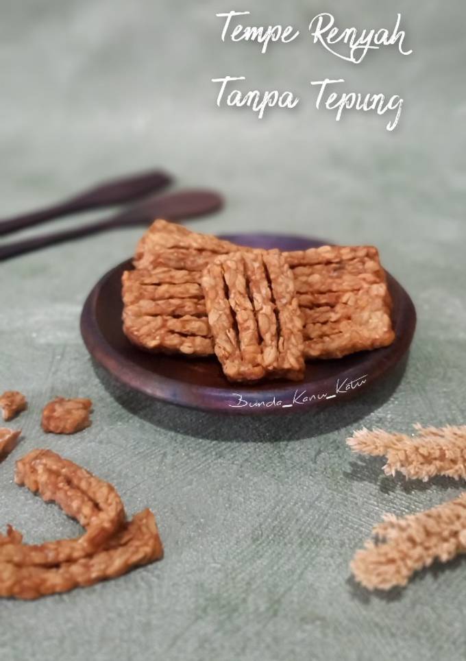 Resep Tempe Renyah Tanpa Tepung oleh Bunda_Kanugrahan - Cookpad