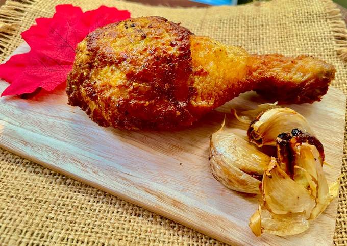 Resep Paha Ayam Goreng Bawang oleh citra martikalini - Cookpad