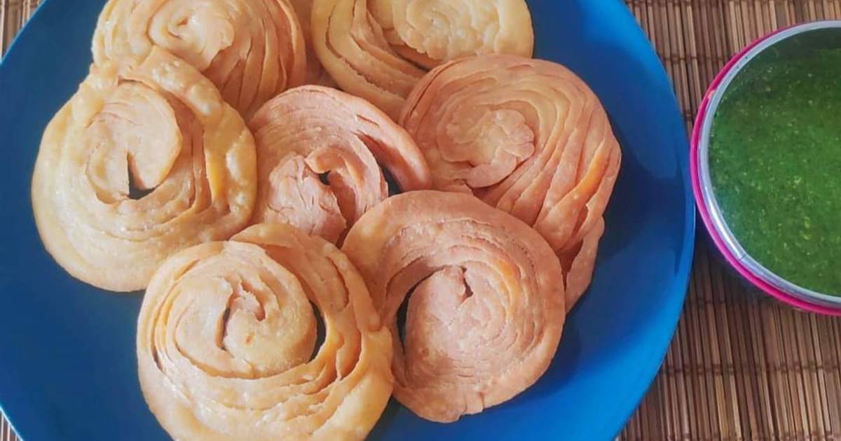 Seven Layered Pakwan😋Kutchi Pakwan 😋Varkhi Puri 😋 Recipe by Anoli ...