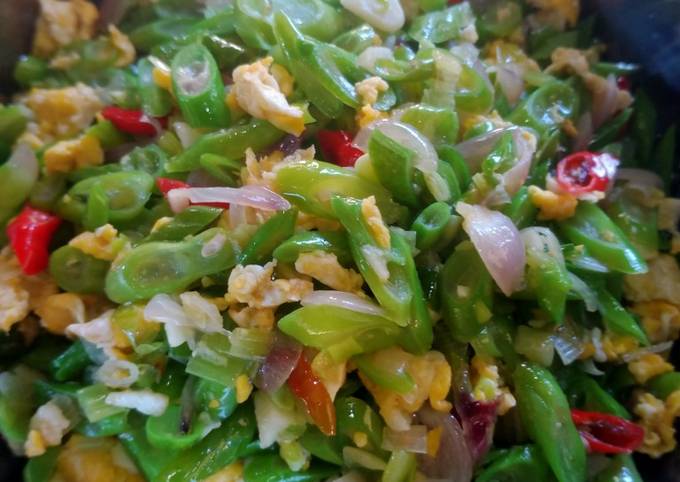 Resep Tumis Telur dan Buncis oleh diah_sastro - Cookpad