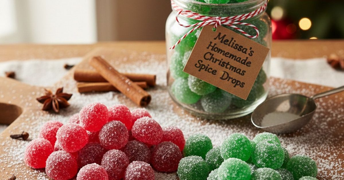 Melissa's Classic Christmas Spice Drops (Pectin Gumdrops) Recipe By ...