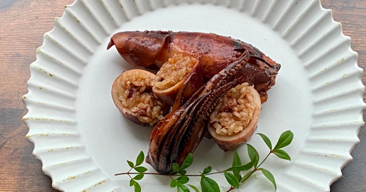 Japanese Squid Stuffed With Rice (いかめし) Recipe by Aunty Eiko's ...