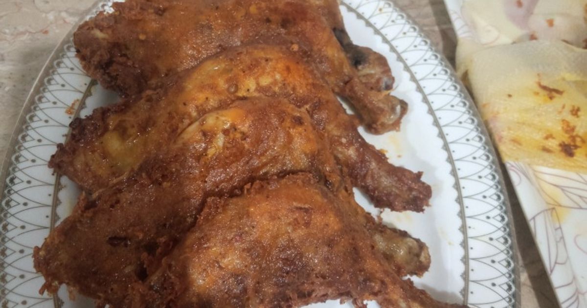 Spicy Chicken Broast Recipe by Marium Wasim - Cookpad