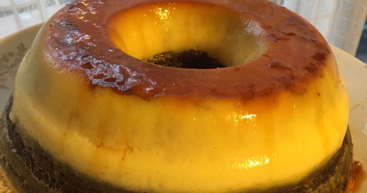 Chocoflan (Brownie Flan) Recipe by mariela_avero