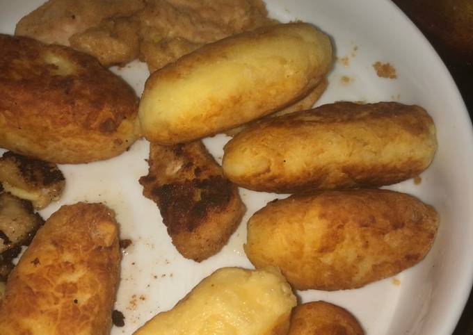 Yuca Rellena Receta de Adriana Espinoza- Cookpad