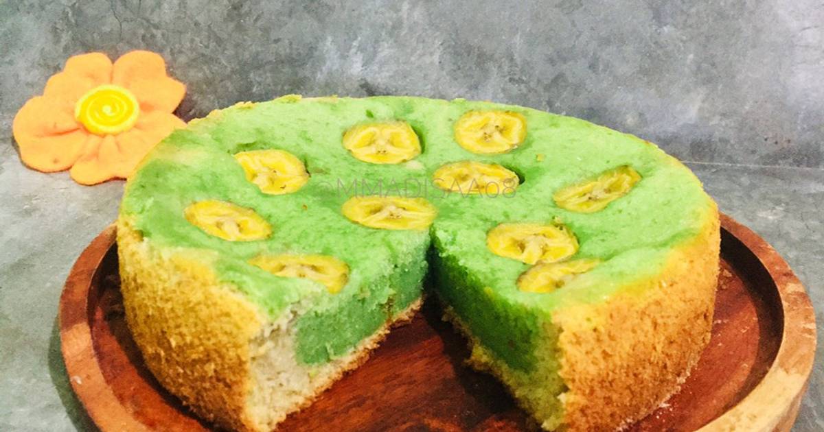 Resep Bolu Pisang Pandan Oleh Dapur Ammadisaa Cookpad