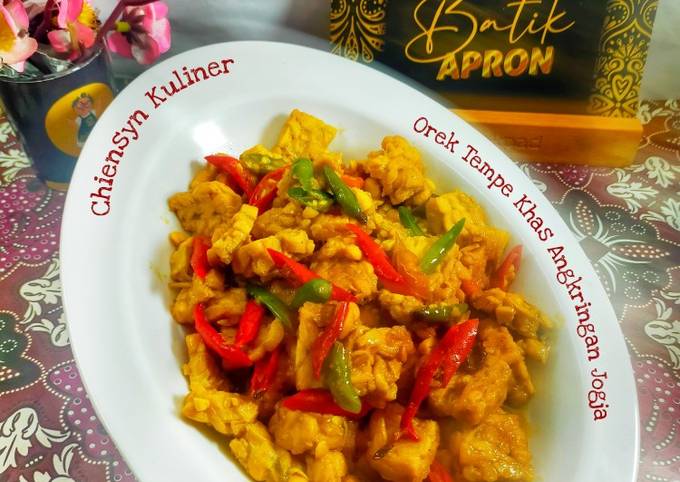 Resep Orek Tempe Khas Angkringan Jogja oleh Chiensyn Kuliner - Cookpad