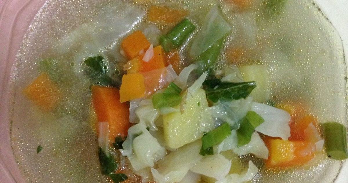 Resep Sayur Sop Simple oleh priska jacob - Cookpad