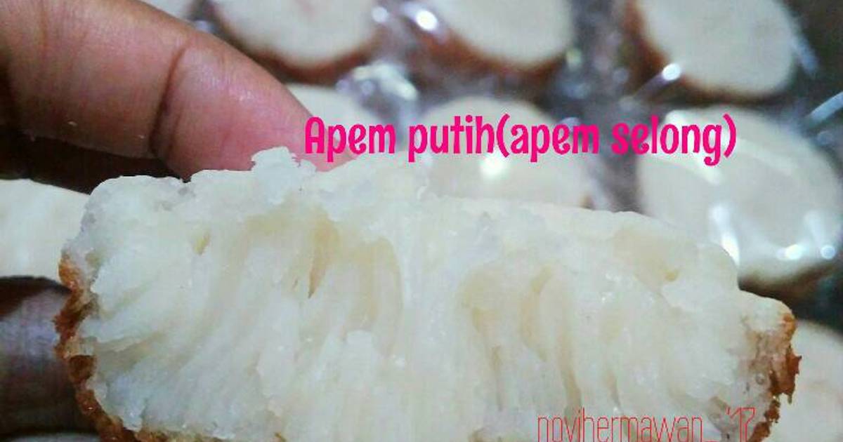 Resep Apem putih (apem selong) oleh novihermawan_ - Cookpad