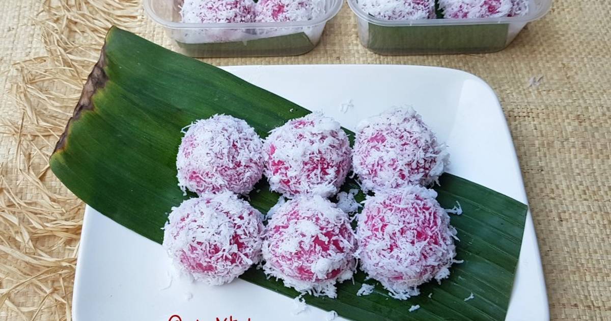 Resep Klepon Red Velvet oleh Tituk SK - Cookpad