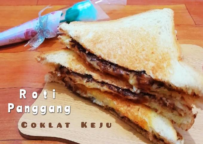 Resep Roti Panggang Coklat Keju oleh Faridaida_ - Cookpad