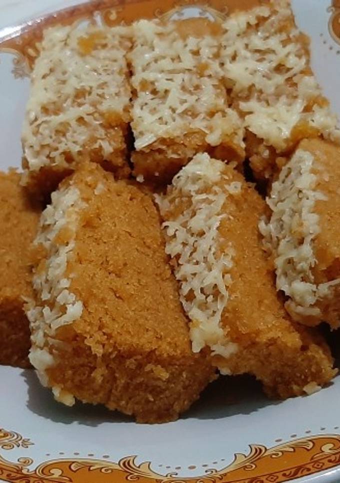 Resep Milky Latte Sponge Cake (no mixer) oleh Yunika - Cookpad