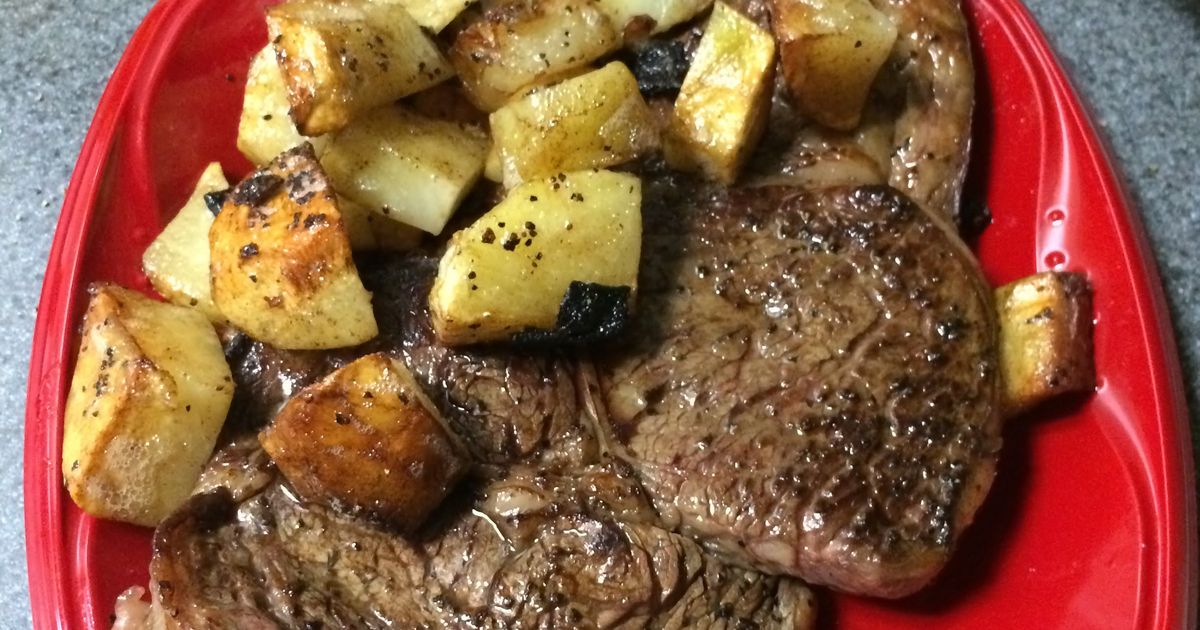 Steak And Potatoes Recipe By William J. Shen