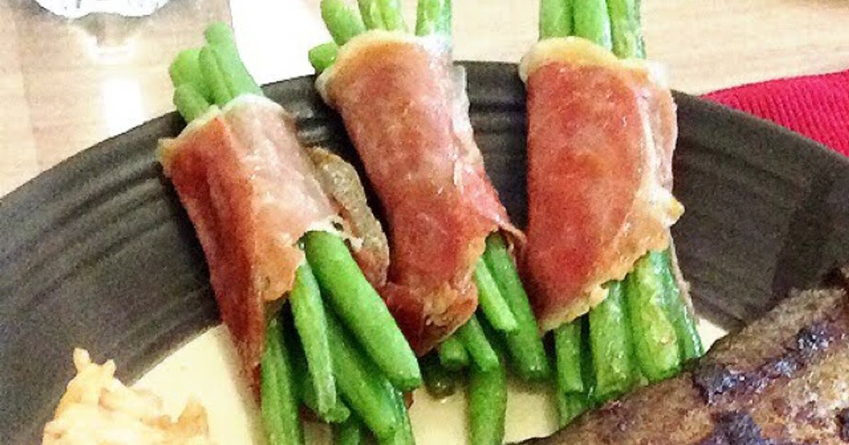 Beans Wrapped In Serrano Ham Recipe By Jimmybbq