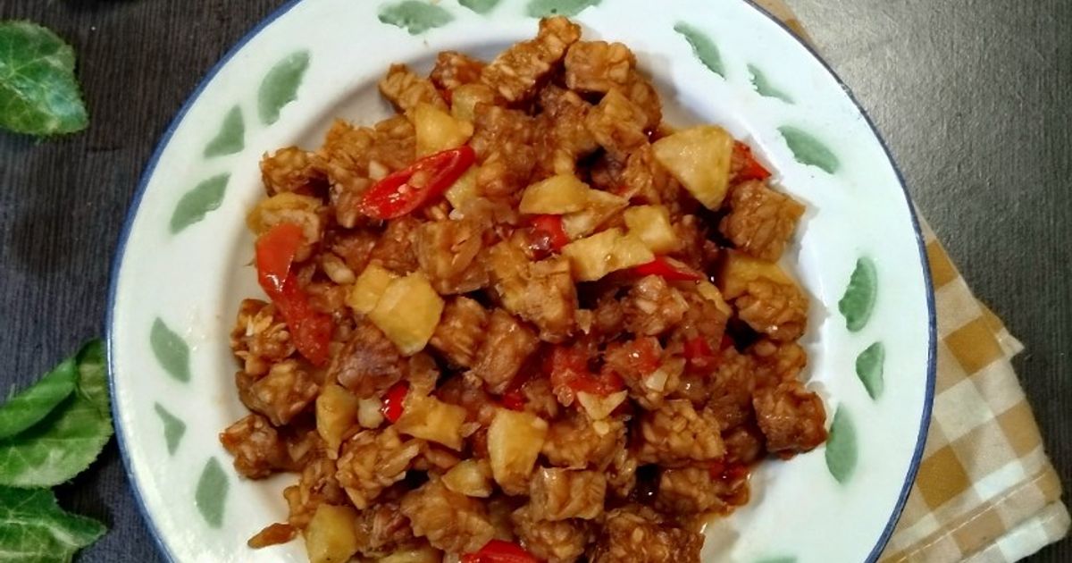 Resep Oseng Tempe Kentang Saos Tiram oleh Nyanyah - Cookpad