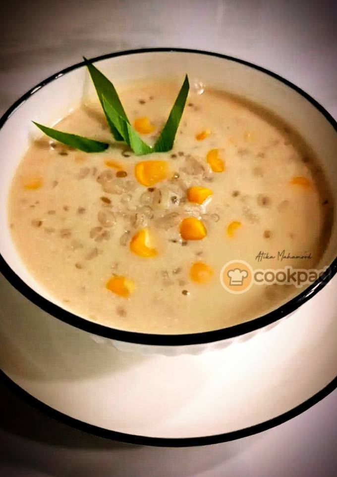 Resipi Bubur Barli dan Jagung oleh Noor Atika Mahamood - Cookpad