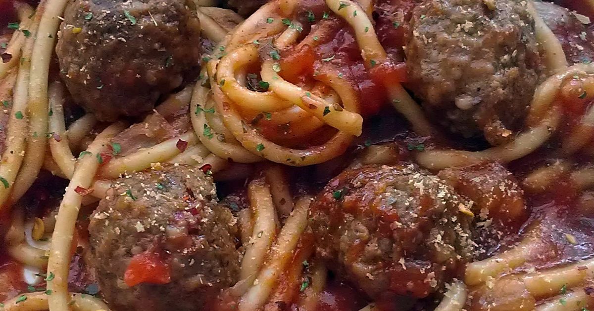 Vickys Vegan Spaghetti And 'Meatballs', Gf Df Ef Sf Nf Recipe by Vicky ...