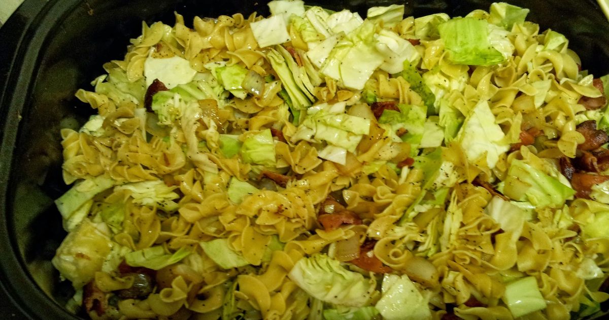 Irish Cabbage With Noodles Recipe By Chuck