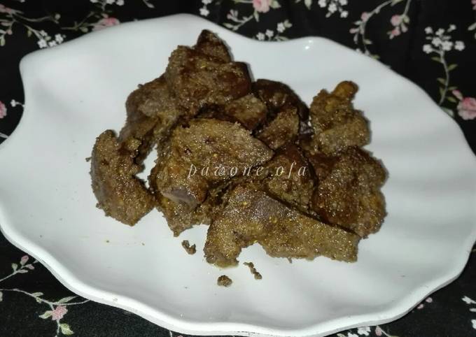 Resep Hati sapi goreng #BikinRamadhanBerkesan oleh Arofah - Cookpad