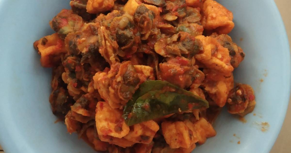 Resep Tahu Kerang dara bumbu merah 🐚 oleh Rr Lytha W - Cookpad