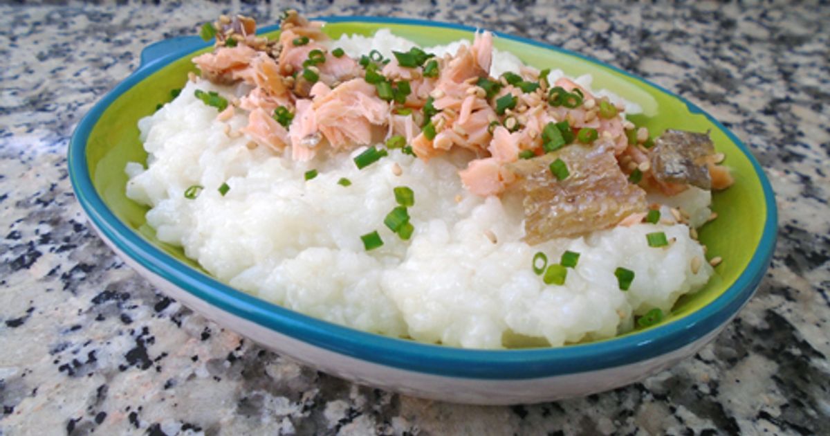 Okayu (Japanese Rice Porridge) Recipe by Hoy tenemos para comer - Cookpad