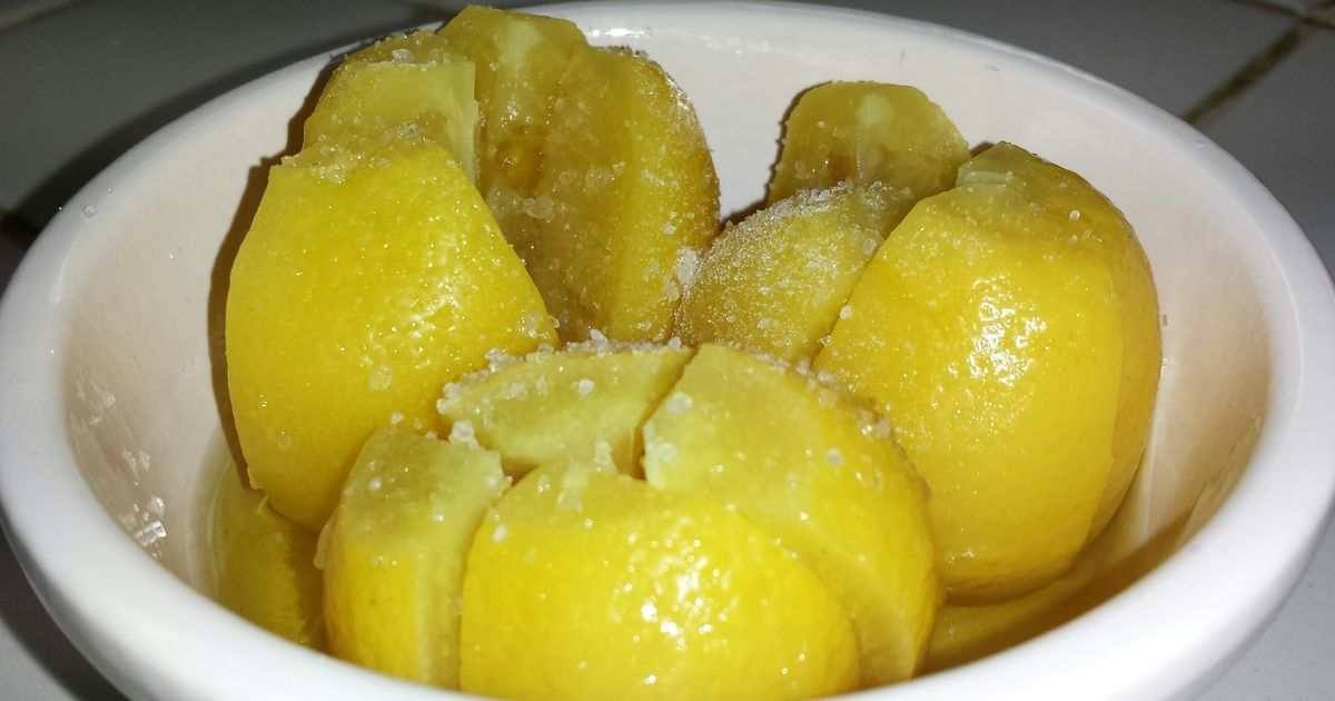 Preserved Salted Lemons Recipe By Rae