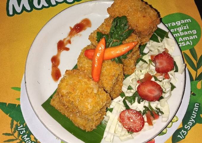 Resep NUGGET BAYAM &TAHU oleh Aryanti Riska Dilla - Cookpad