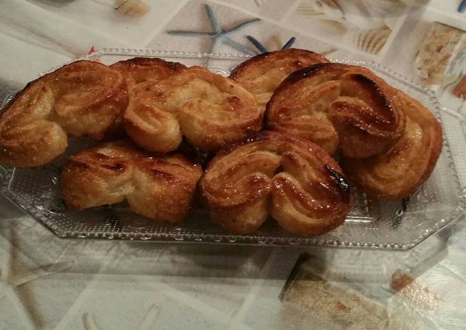 Palmeras Receta de Conchy Domper Franco- Cookpad