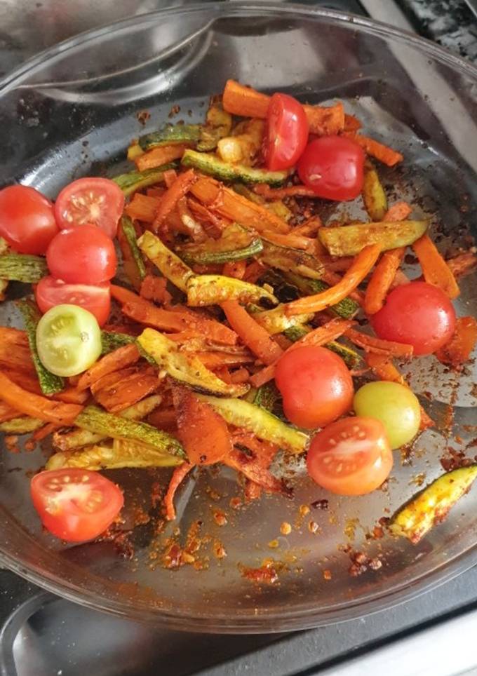 Verduritas al horno Receta de Anita Anota- Cookpad