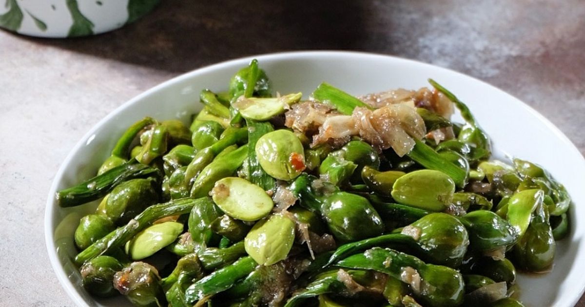 Resep Tumis Genjer Pete oleh fridajoincoffee - Cookpad
