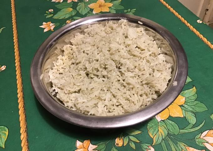 Riz à la cardamome et molokhia de Mila Skull - Cookpad