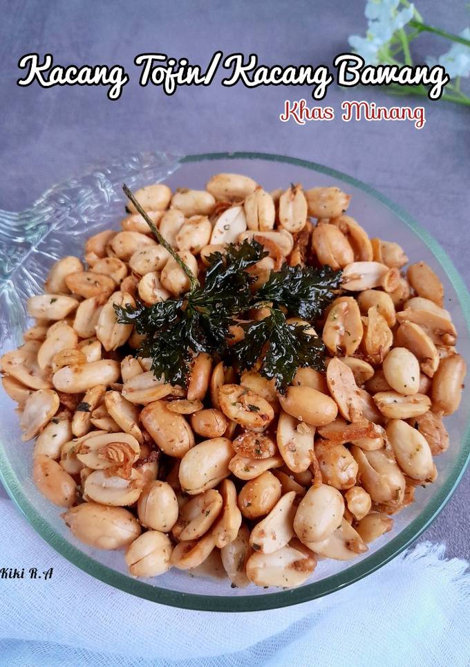 Resep Kacang Tojin / Kacang Bawang Khas Minang Tanpa Santan oleh Dapur ...